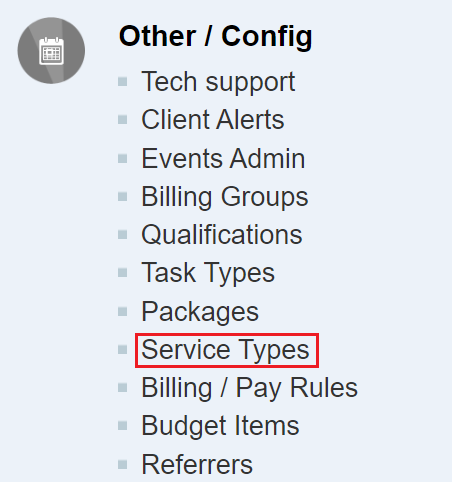 NDIS - Adding service types – TurnPoint Knowledge Base