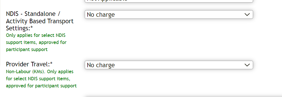 NDIS - Adding service types – TurnPoint Knowledge Base