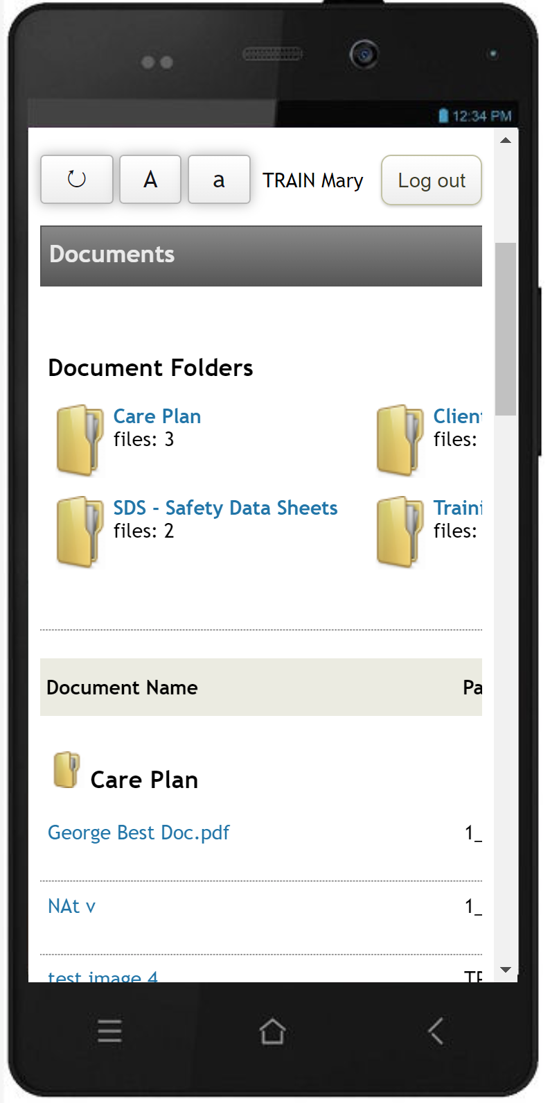 Mobile - Documents – TurnPoint Knowledge Base