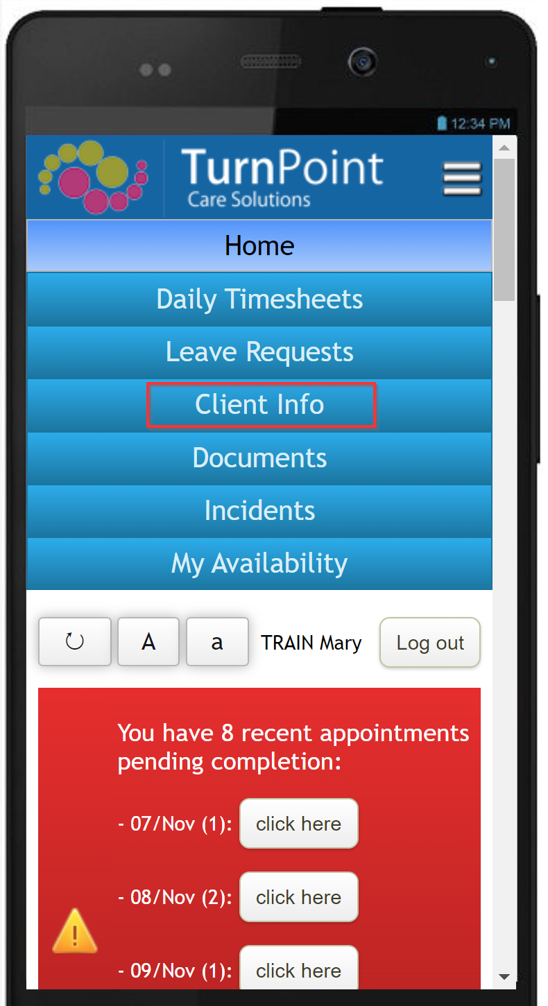 Mobile - Documents – TurnPoint Knowledge Base