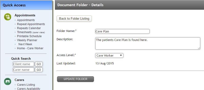 Documents - Folder Admin – TurnPoint Knowledge Base