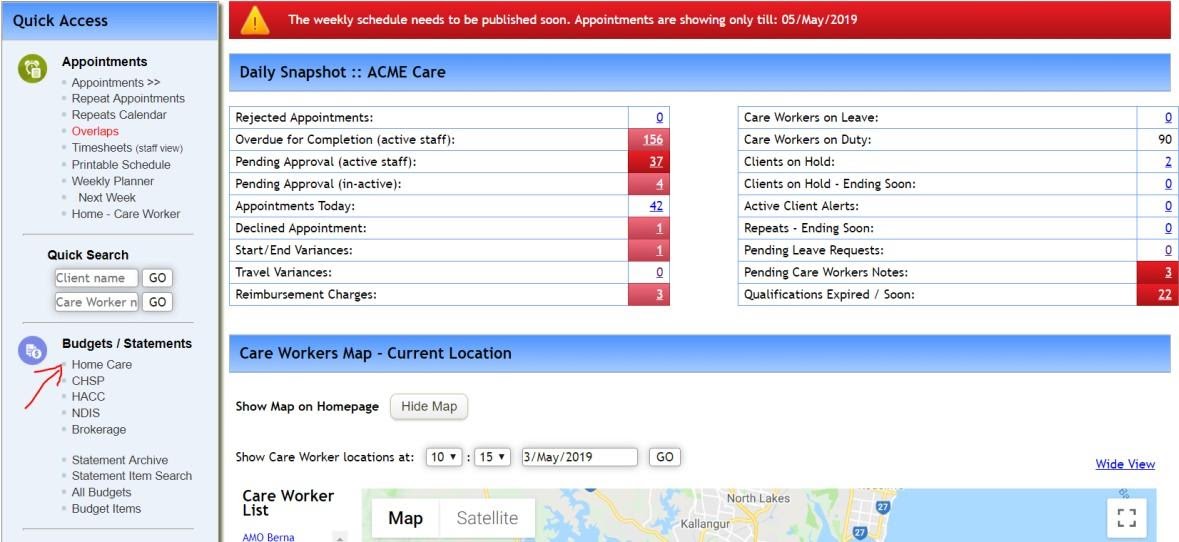 Statements overview – TurnPoint Knowledge Base