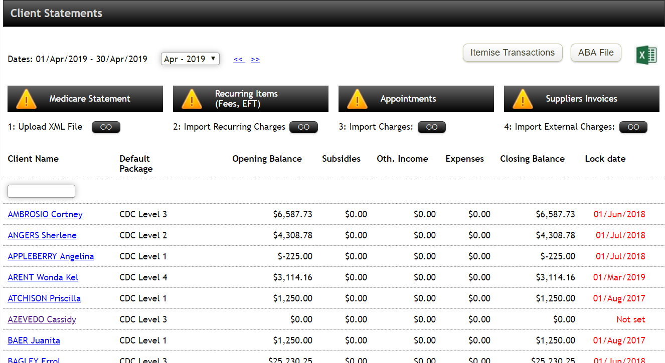 Statements overview – TurnPoint Knowledge Base