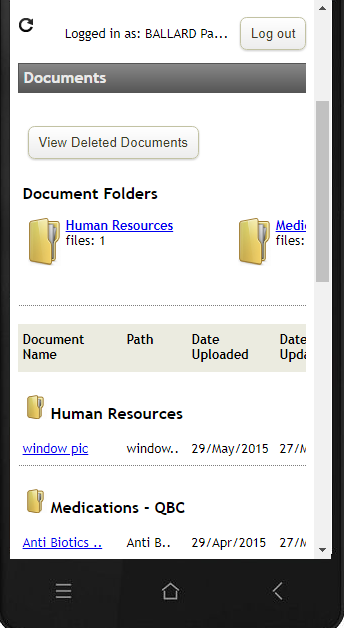 Mobile - Documents – TurnPoint Knowledge Base