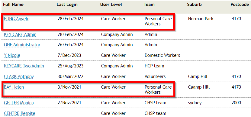 Weekly Planner - Teams restriction view – TurnPoint Knowledge Base