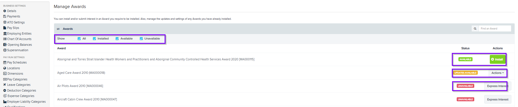 3 - TPP Installing Awards – TurnPoint Knowledge Base