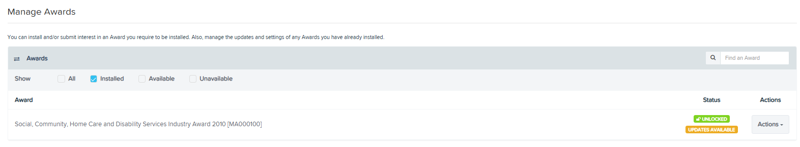 3 - TPP Installing Awards – TurnPoint Knowledge Base