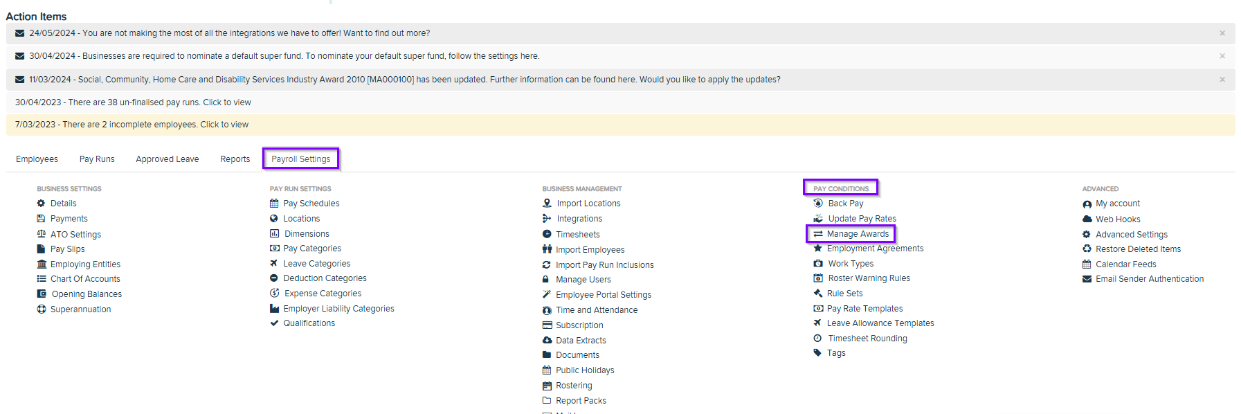 3 - TPP Installing Awards – TurnPoint Knowledge Base