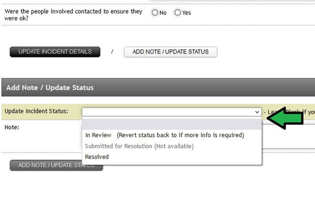 Incident Reporting Workflow – TurnPoint Knowledge Base